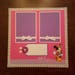 Disney Minnie Mouse Scrapbook Layout 1 Page 12"x12" Premade Layout ...