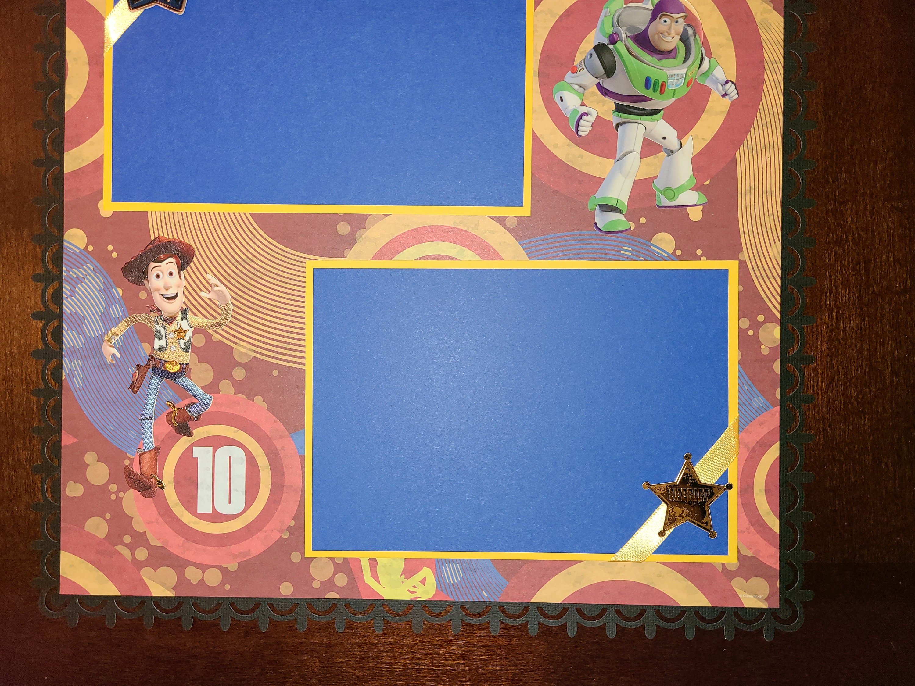 Disney Pixar Toy Story Scrapbook Layout Premade 1 Page 12” X 12” Toy ...