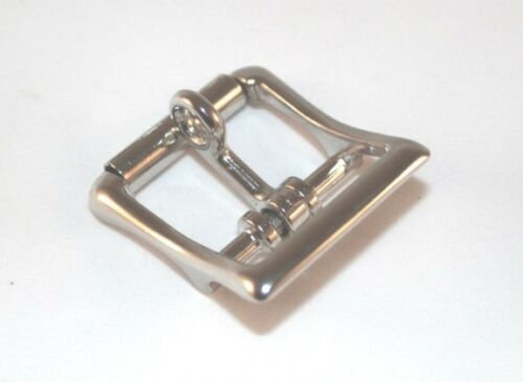 1 Roller Buckles With Locking Tongue Nickle Plated Locking Buckle - Etsy