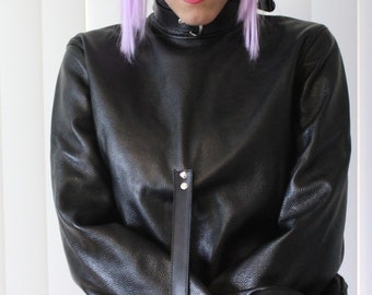Leather Restraint Jacket - Etsy