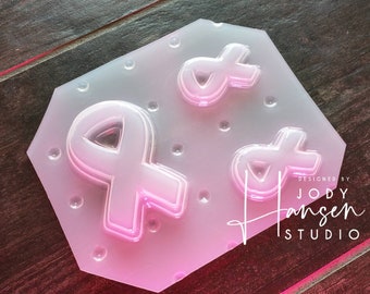 Cancer Ribbon Resin Mold - Etsy