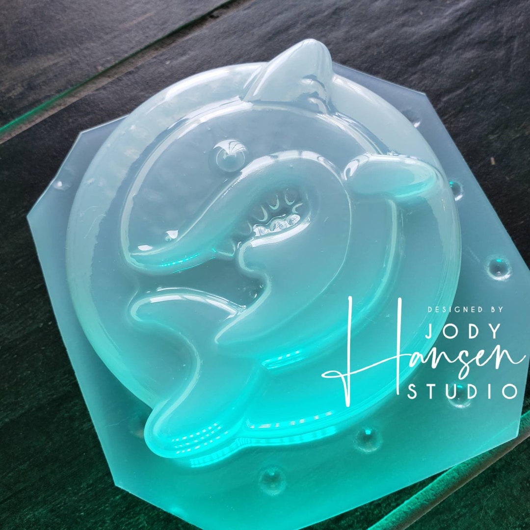 Shark Mold | Bath Bomb Mold | Soap Mold | Wax Mold | Plastic Mold ...