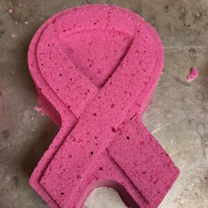 Cancer Ribbon Mold | Bath Bomb Mold | Soap Mold | Wax Mold | Plastic ...