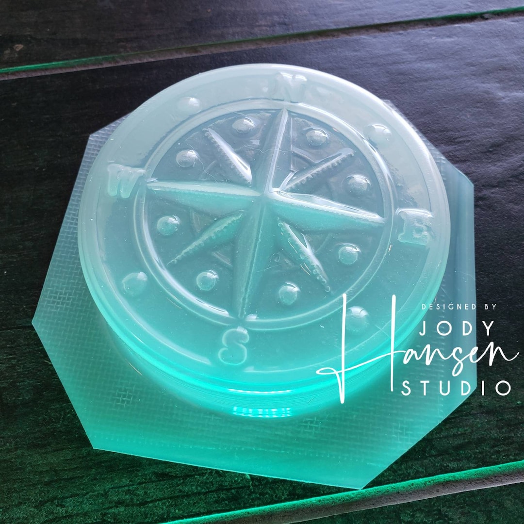 Compass Mold Bath Bomb Mold Soap Mold Wax Mold Plastic - Etsy