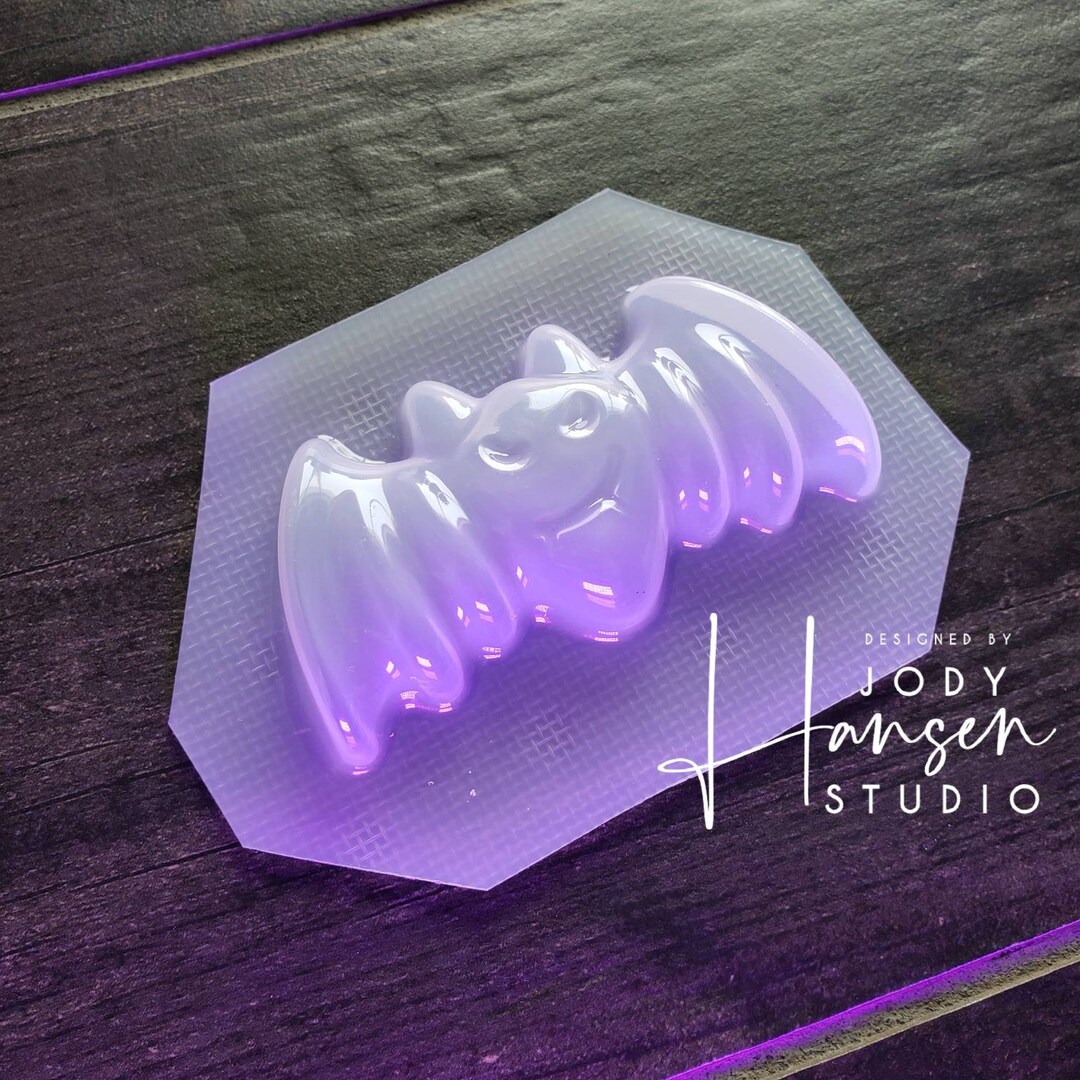 Small Cute Bat Mold | Small Mold | Soap Mold | Wax Mold | Resin Mold ...