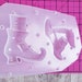 Witch Hat & Boot Mold Small Mold Soap Mold Wax Mold - Etsy