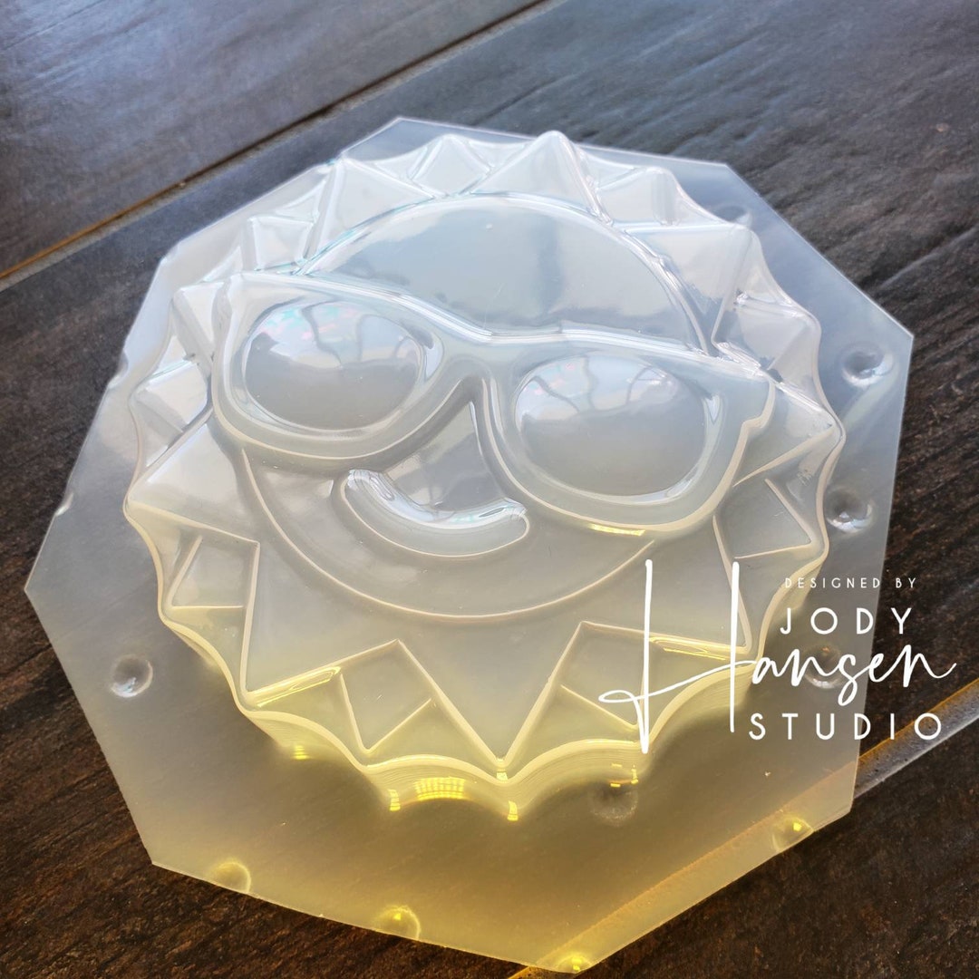 Cool Sun Mold Bath Bomb Mold Soap Mold Wax Mold Plastic Mold Chocolate ...