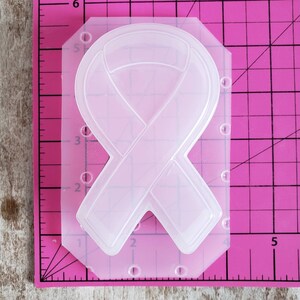 Cancer Ribbon Mold | Bath Bomb Mold | Soap Mold | Wax Mold | Plastic ...