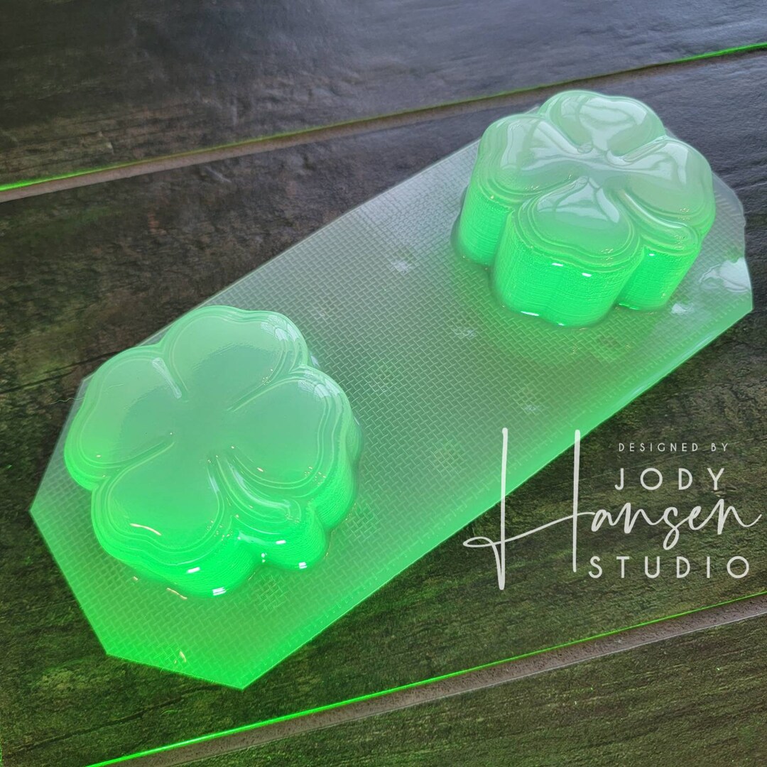 4 Leaf Clover Mini Mold Bath Bomb Mold Soap Mold Wax Mold Plastic Mold ...
