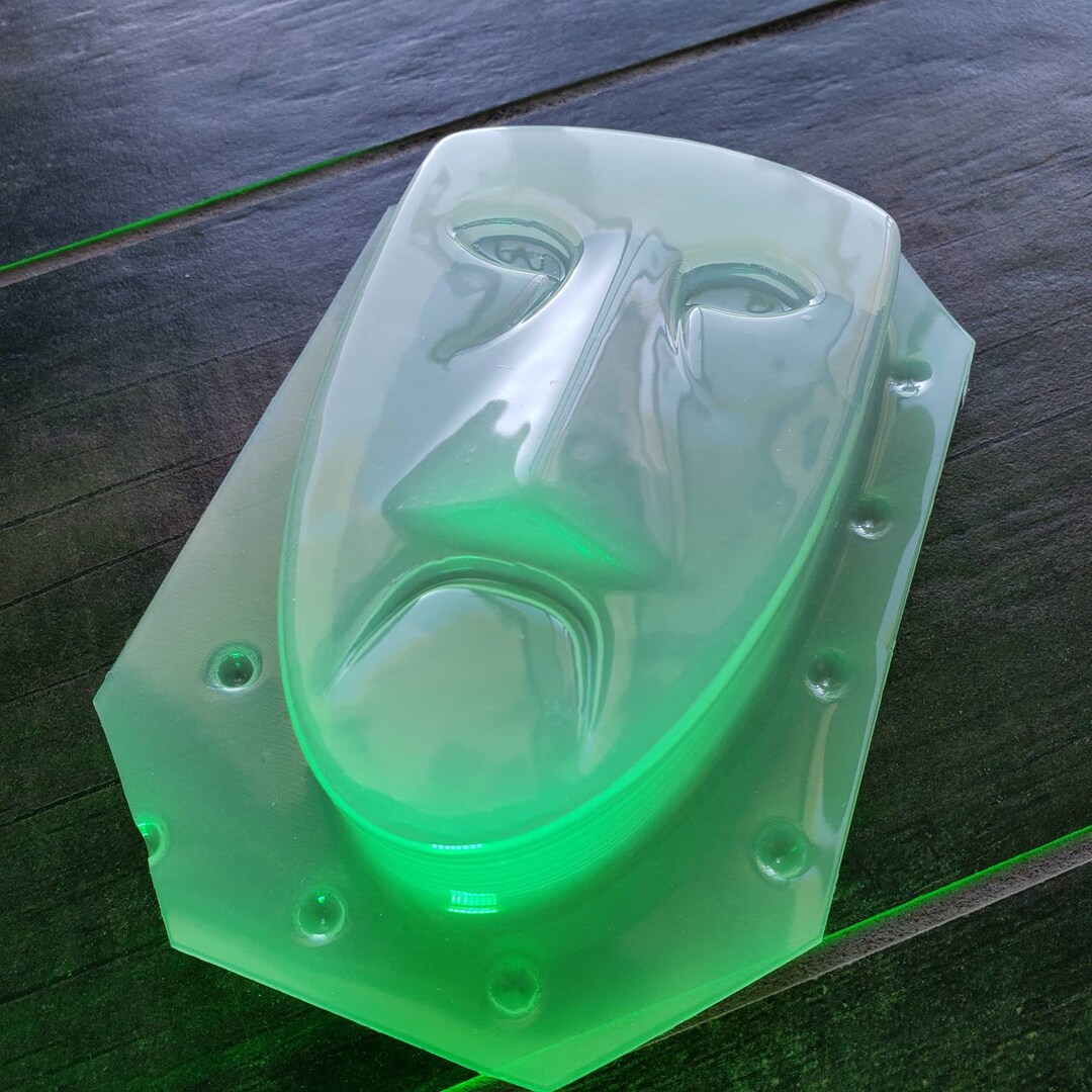 Trick-or-treat Mask #2 Mold | Bath Bomb Mold | Soap Mold | Wax Mold ...