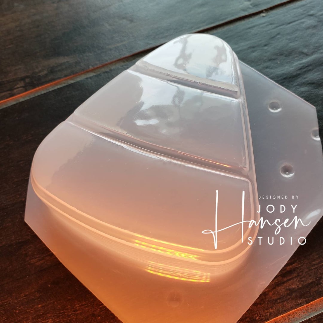 Candy Corn Mold | Bath Bomb Mold | Soap Mold | Wax Mold | Plastic Mold ...