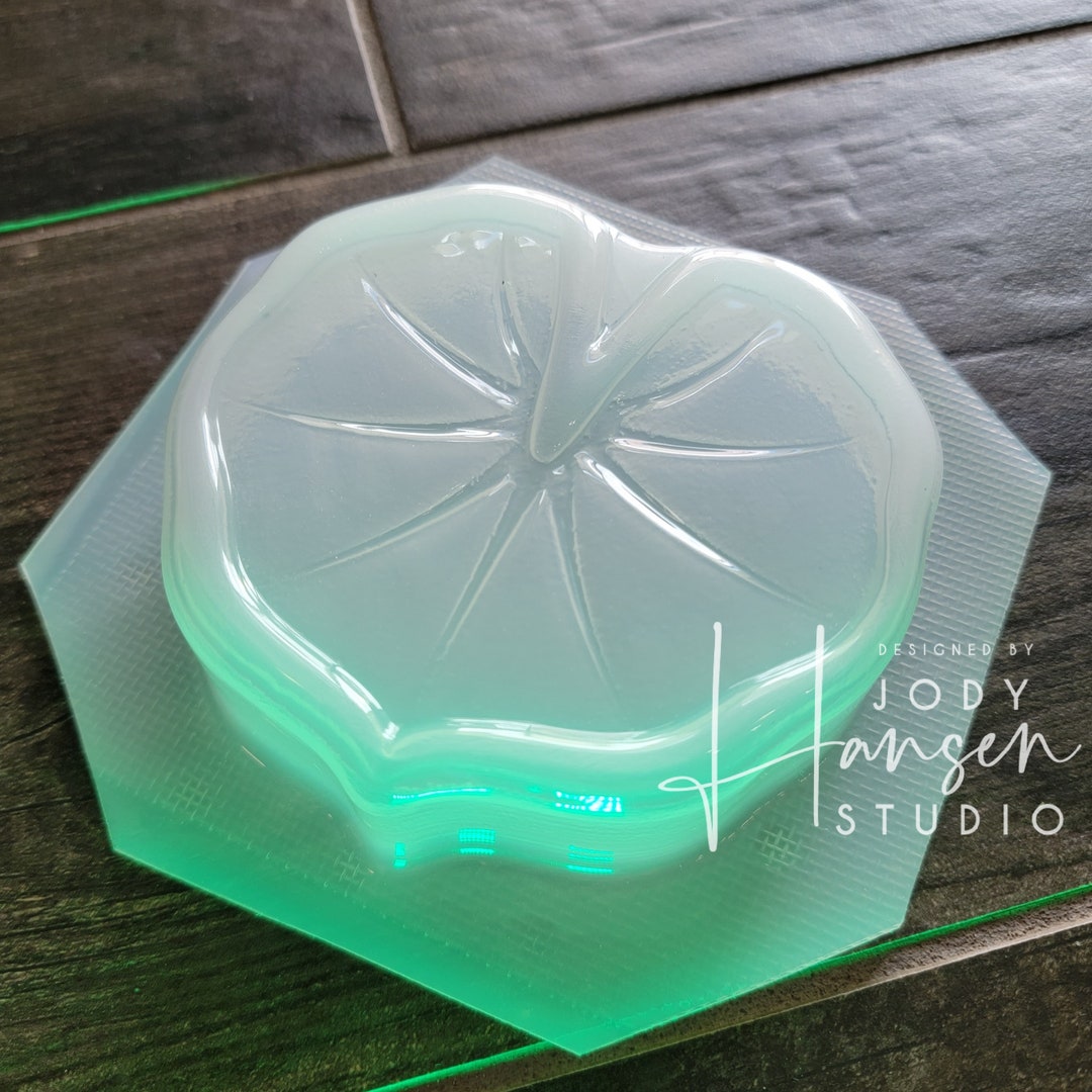 Lily Pad Mold | Bath Bomb Mold | Soap Mold | Wax Mold | Plastic Mold ...