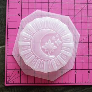 Celestial Moon Mold | Bath Bomb Mold | Soap Mold | Wax Mold | Plastic ...