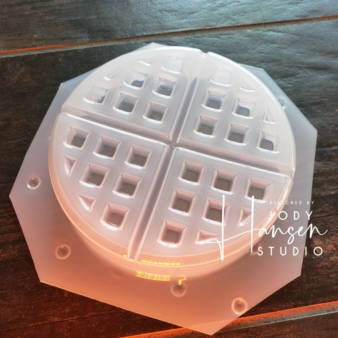 Waffle Mold | Bath Bomb Mold | Soap Mold | Wax Mold | Plastic Mold ...
