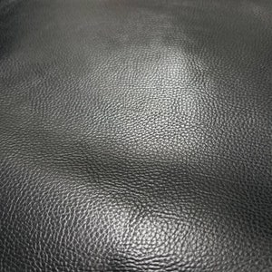 Black Pebble Grain {peta-approved} Vegan Leather Handbag Upholstery ...