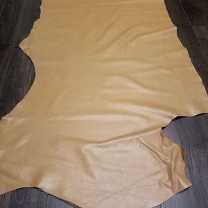 Natural Smooth 2.5-3.0 Oz Cowhide Leather Tumbled Embossed Soft Cow ...