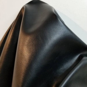 Black Pebble Grain {peta-approved} Vegan Leather Handbag Upholstery ...