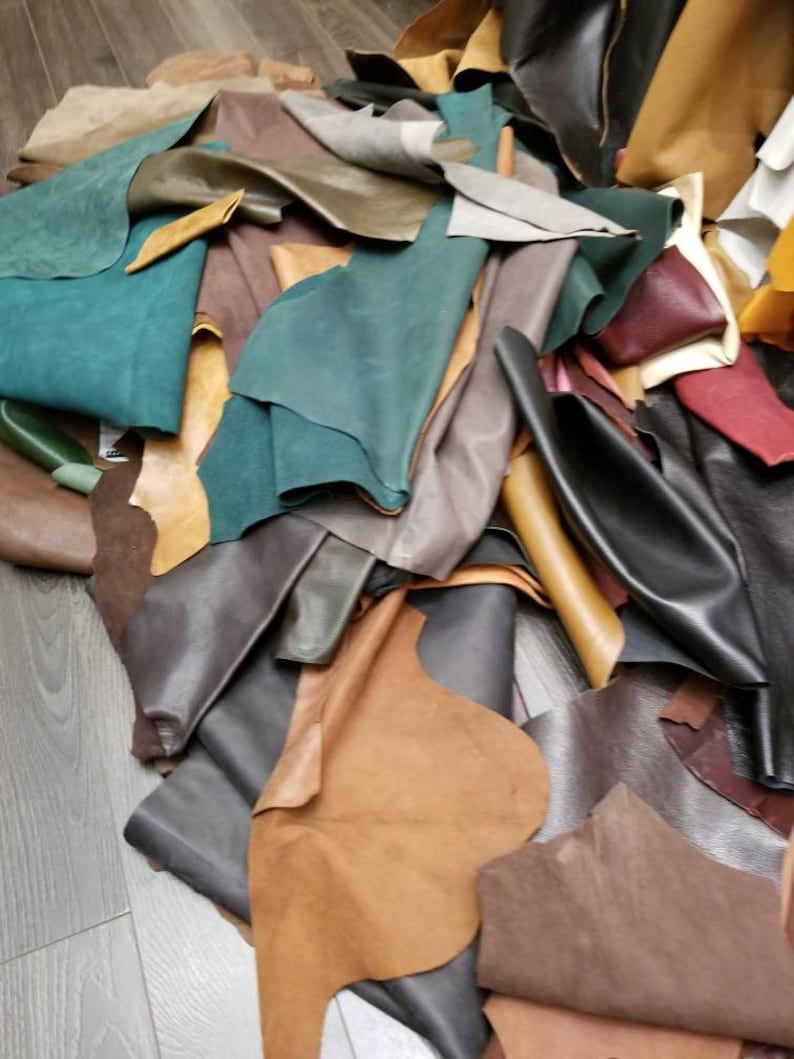 Leather at Least 5 to 7 Sq.ft. Various Colors of Goatskin 1.5 | Etsy