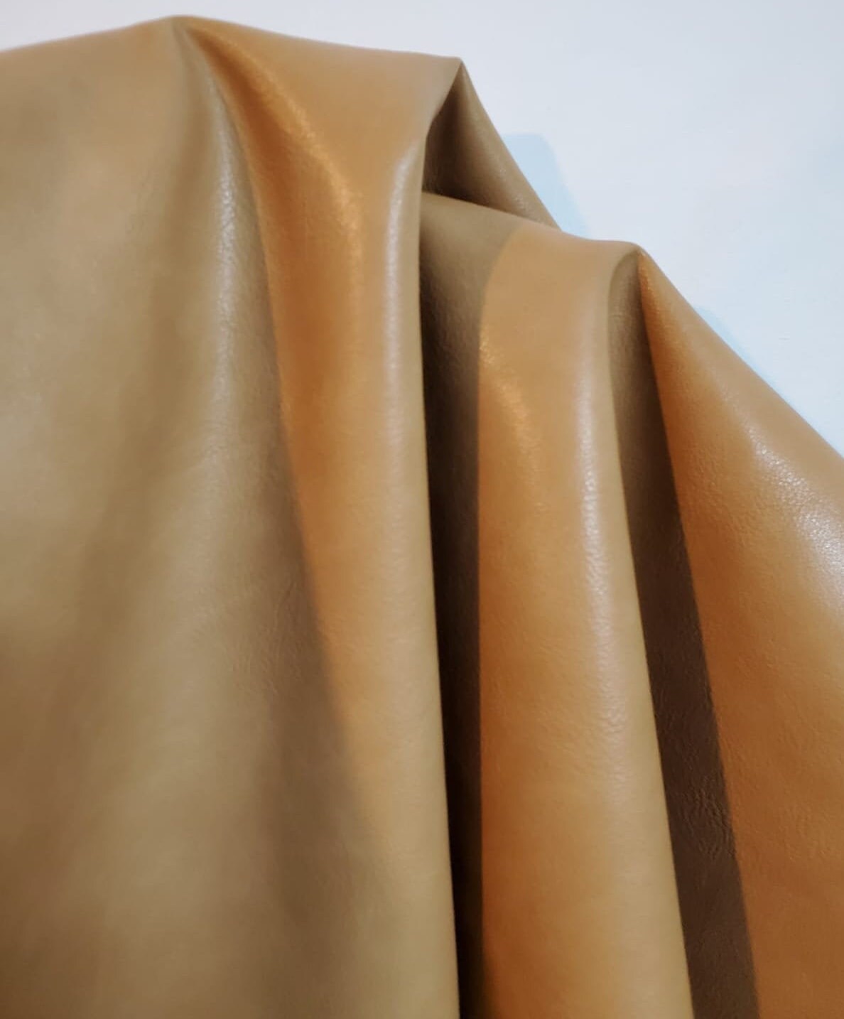 Wheat light Tan 2 tone Faux Vegan {Peta Approved} leather handbag ...