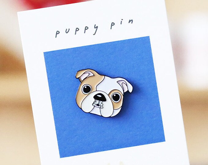 Bulldog Lapel Pin CC537 English Bulldog, American Bulldog, Dog Breeds ...