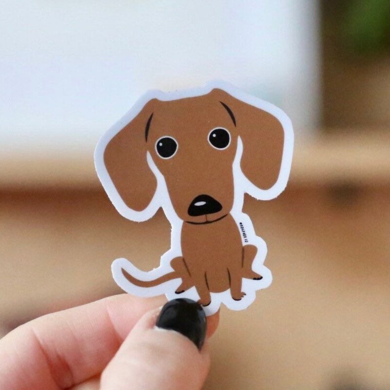 Dachshund Sticker - Etsy