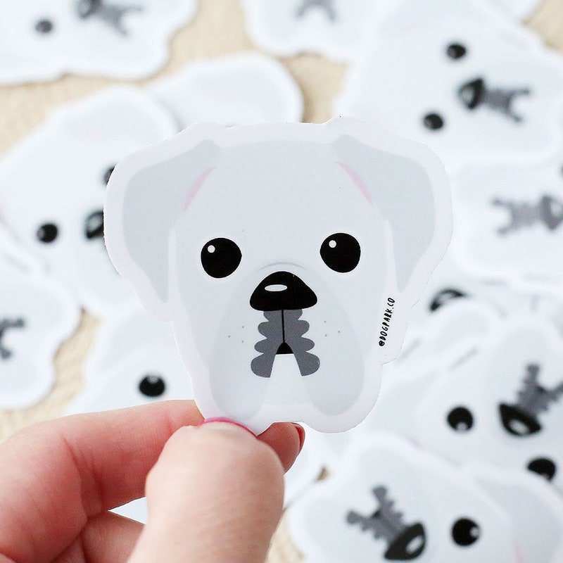 Boxer Sticker - Etsy