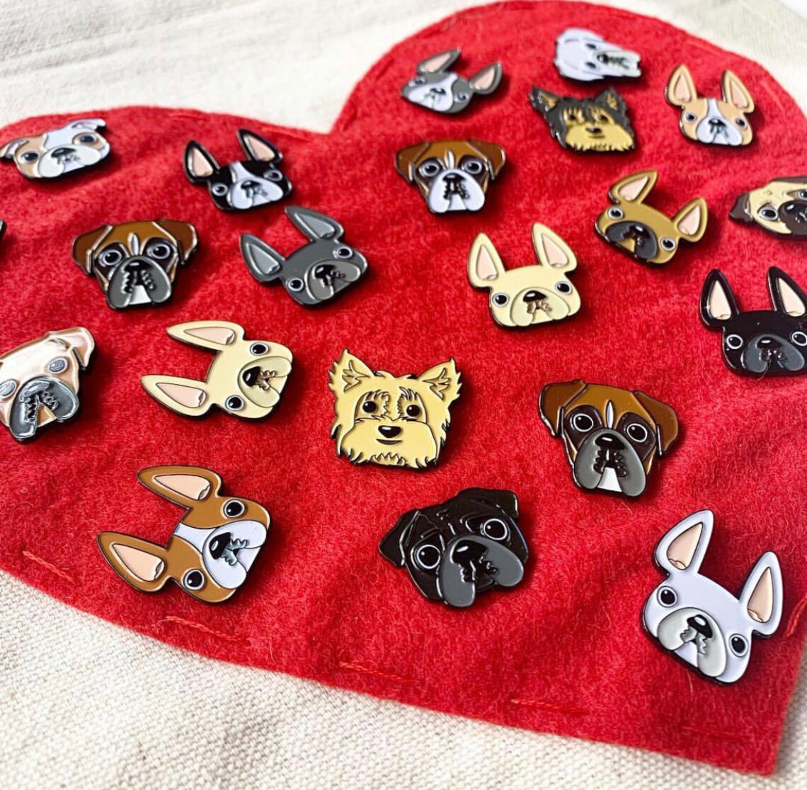 Yorkie Enamel Pin Black & Tan Yorkie Dog Enamel Pin Puppy - Etsy