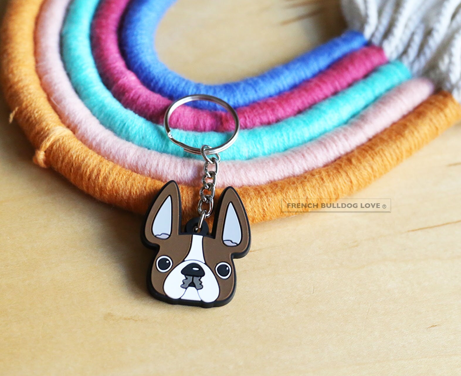 Red Pied French Bulldog
