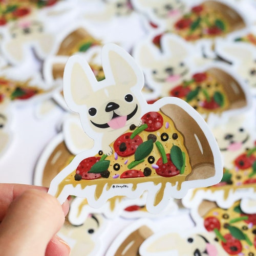 Astronaut Sticker Waterproof Vinyl Decal Frenchie - Etsy