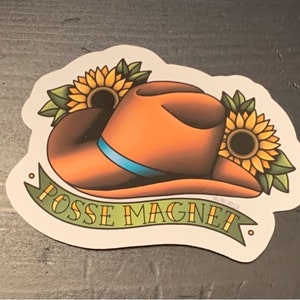 Posse Magnet Traditional Tattoo Style Sticker, Supernatural Inspired ...