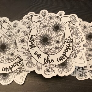 Dean Winchester Insists on the Impossible Stickers - Etsy