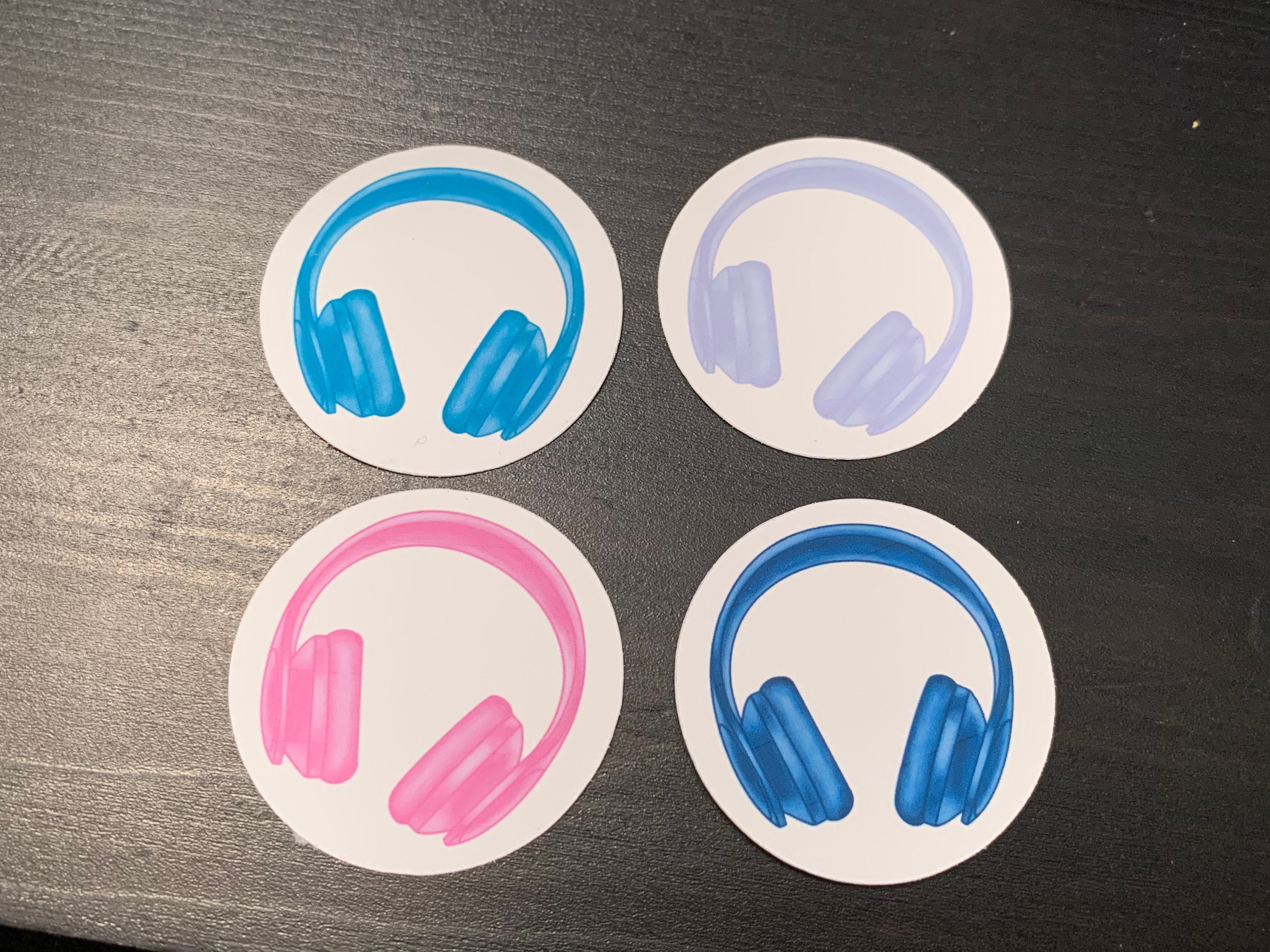 Stickers, Labels & Tags Stickers Paper Headphones Sticker DJ stickers ...