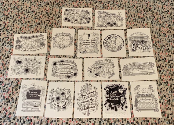 Castiel Coloring Pages