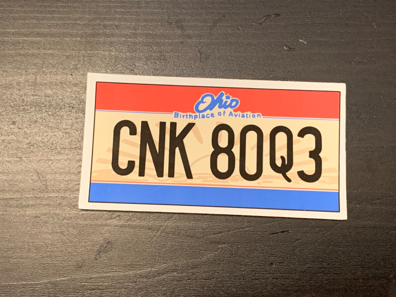 Supernatural Inspired License Plate Stickers, CNK 80Q3 and KAZ 2Y5, Sam ...