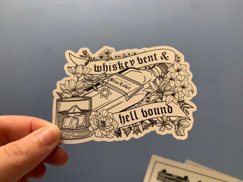 Rufus Turner is Whiskey Bent & Hell Bound Stickers - Etsy