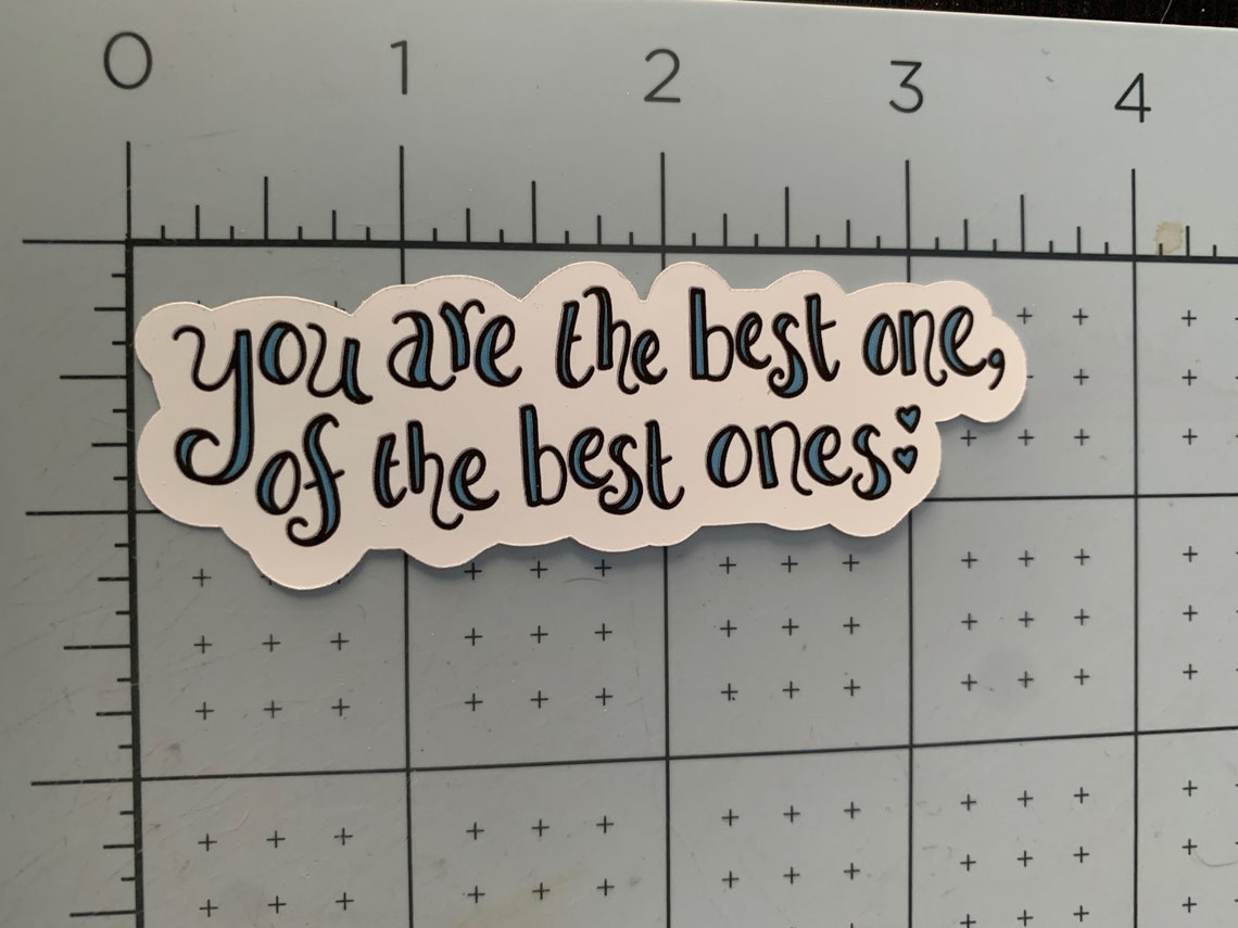You Are the Best One of the Best Ones Dashboard Confessional - Etsy