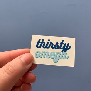 Omegaverse 3-sticker Pack, Fan Fiction Tropes, Fan Fic Stickers, Gifts ...