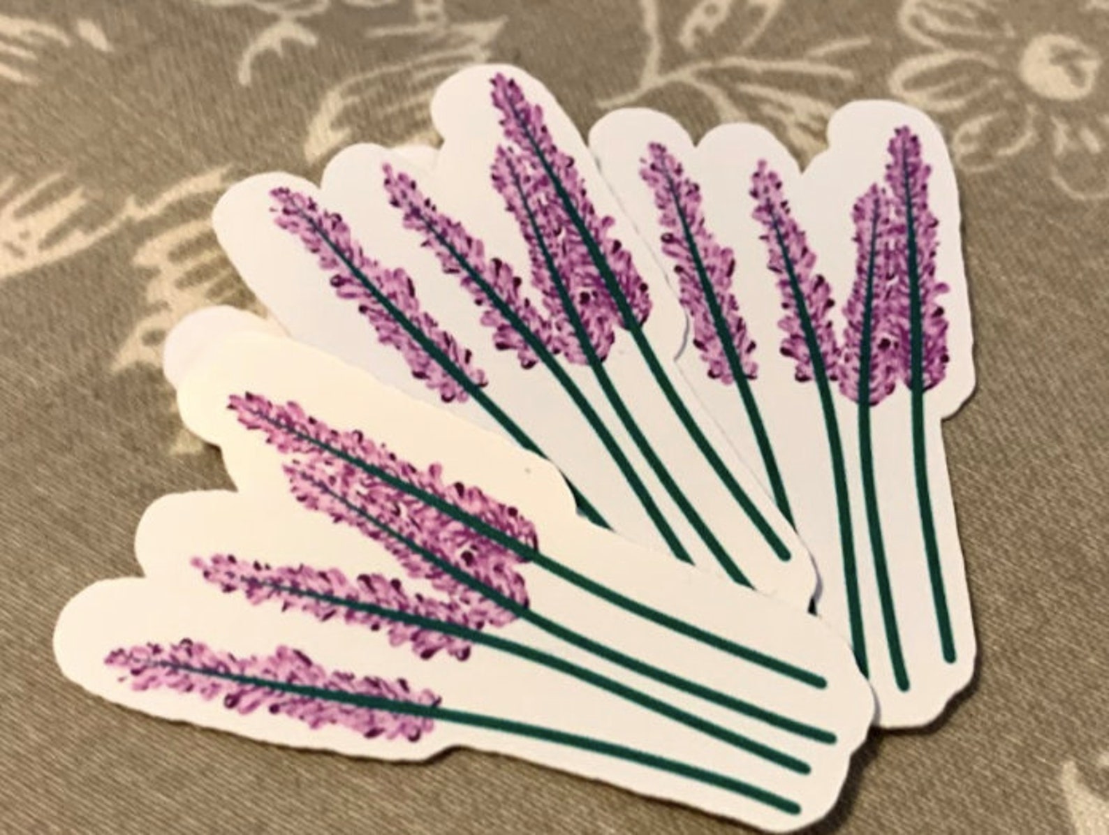Lavender Sticker Branches of Lavender Calm Self Care - Etsy
