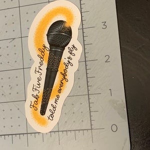 Fab Five Freddy Traditional Tattoo Style Sticker, the Boys Inspired ...