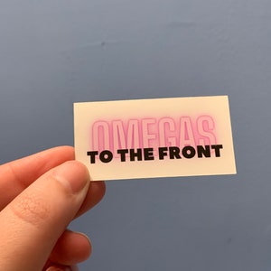 Omegaverse 3-sticker Pack, Fan Fiction Tropes, Fan Fic Stickers, Gifts ...