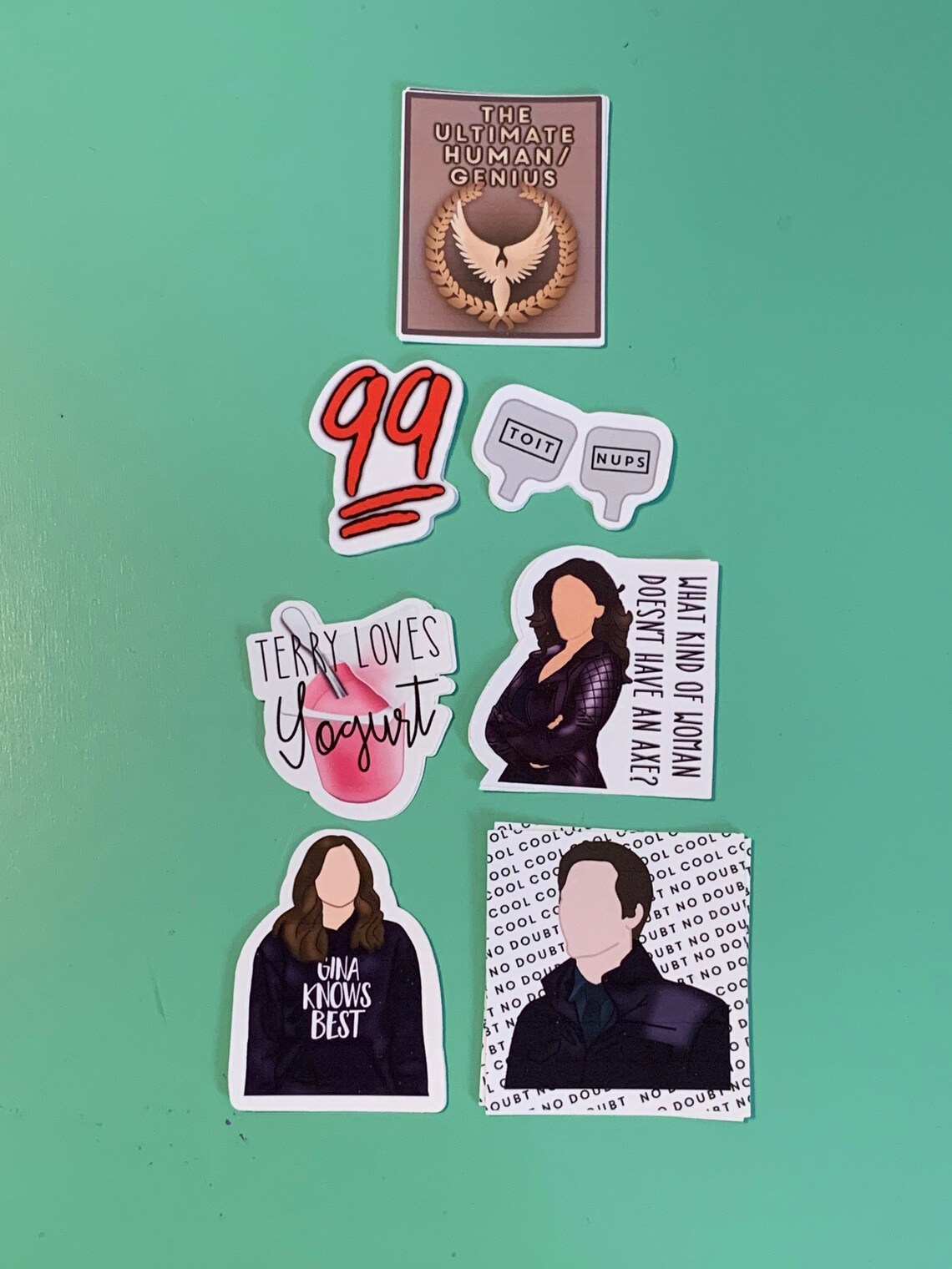 Cool Cool Cool No Doubt - Jake Peralta Brooklyn 99 Sticker - Etsy