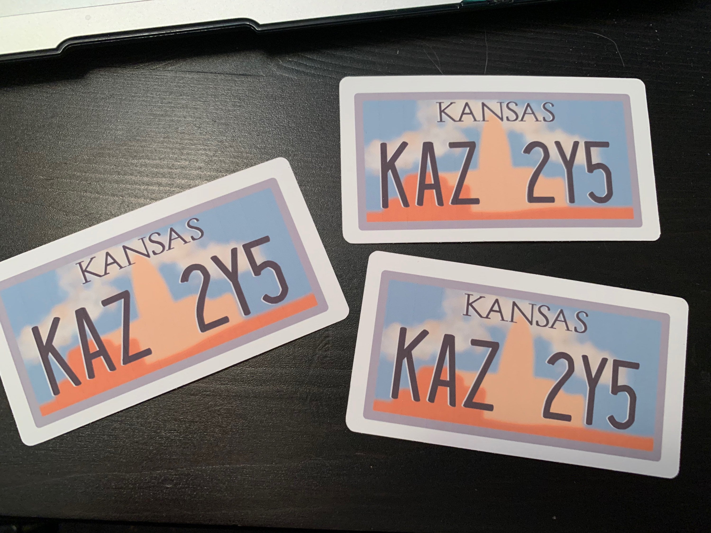 Impala Supernatural License Plate