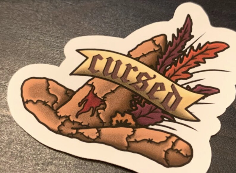 Laszlo's Stupid Bloody Cursed Witch Hat Stickers What We - Etsy Australia