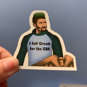 Soldier Boy Sells Crack for the CIA Sticker, Ten Inch Hero X the Boys ...