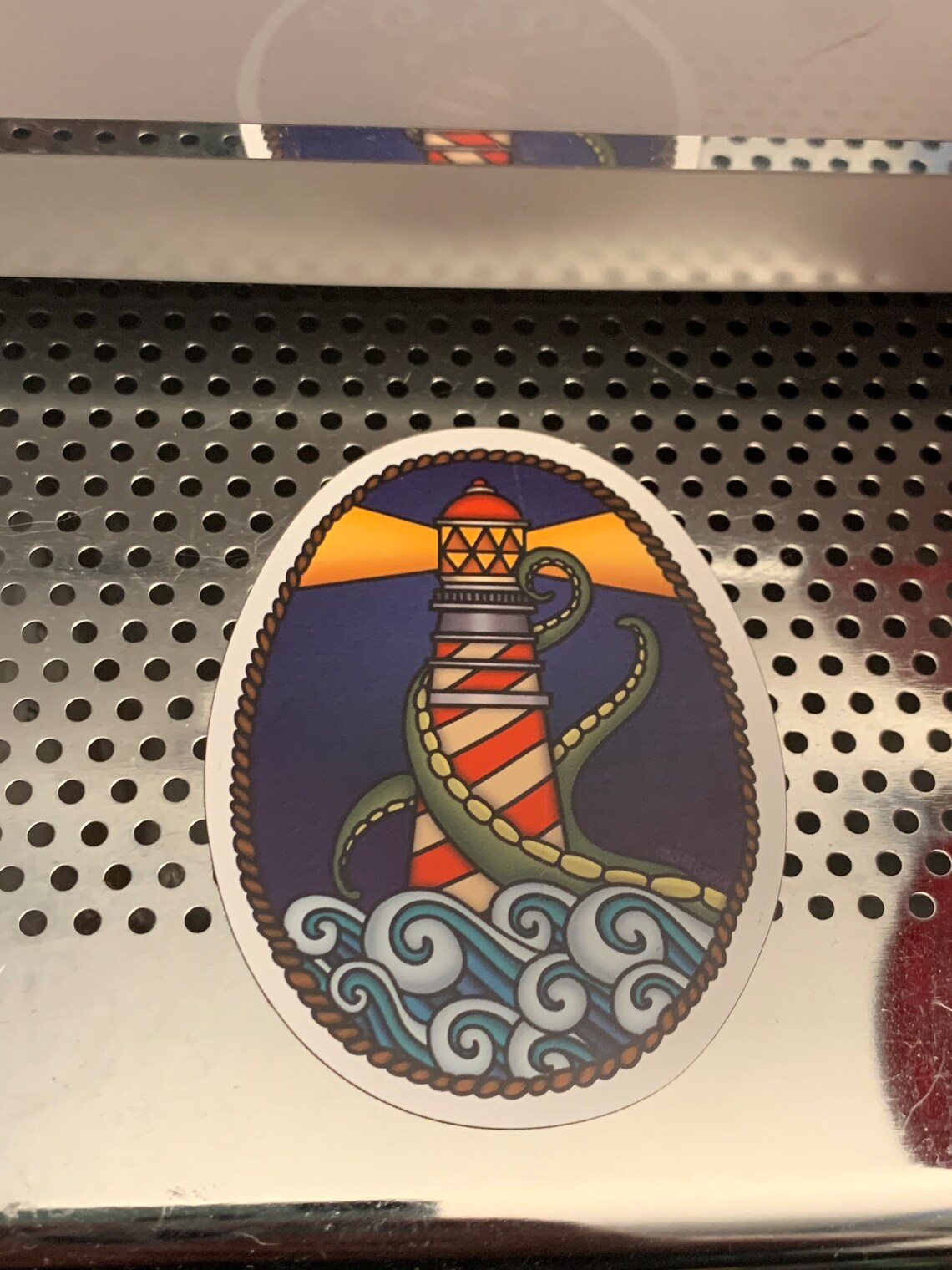 MAGNET: the Lighthouse and the Kraken OFMD Magnets - Etsy