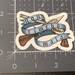 Non Timebo Mala Traditional Tattoo Style Sticker, Supernatural Inspired ...