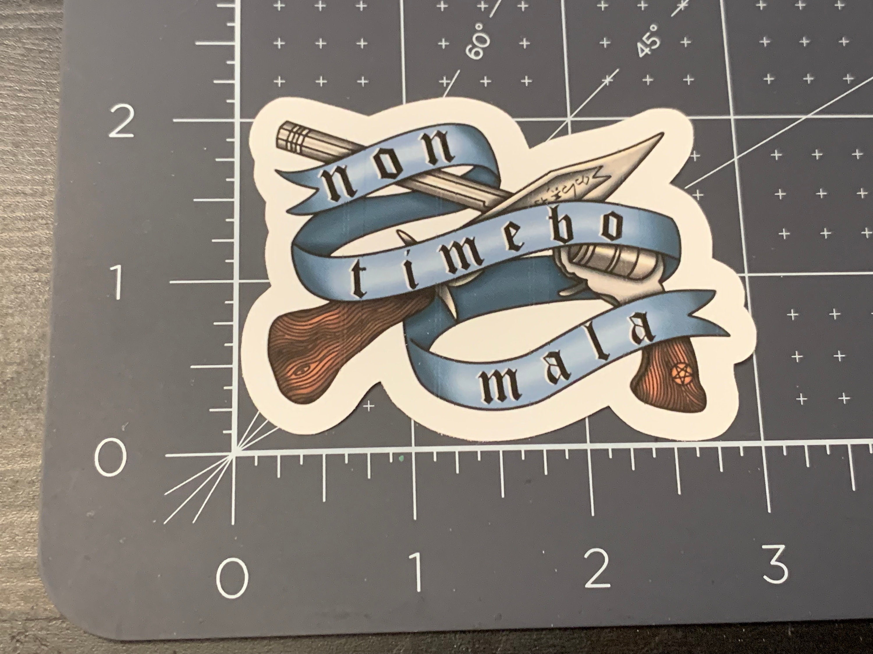 Non Timebo Mala Tattoo Designs