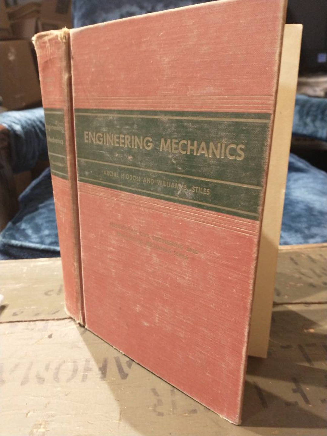 Engineering Mechanics by Archie Higdon and William B Stiles Vintage ...