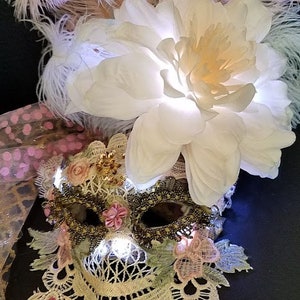 Lighted Masquerade Mask Lighted Mask Victorian Mask - Etsy