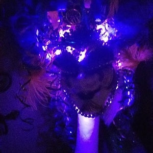 Lighted Masquerade Mask Lighted Mask Lighted Mask Masquerade Mask Mardi ...